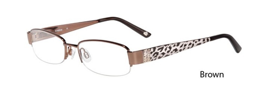 Buy Bebe Bb5028 Courteous Semi Rimless Half Frame Prescription Eyeglasses