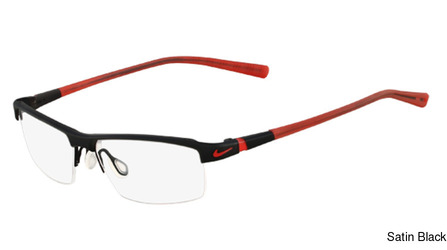 Buy Nike 6050 Semi Rimless / Half Frame Prescription Eyeglasses